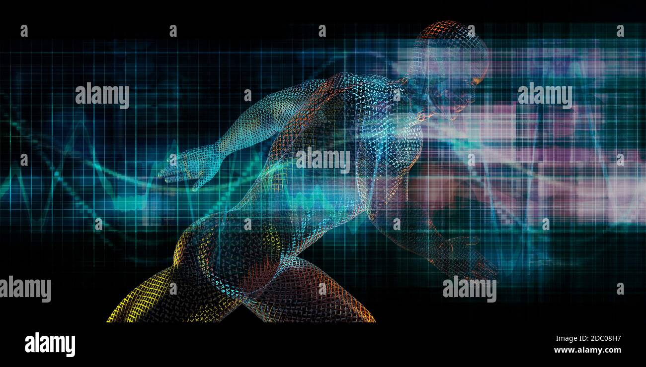 Medical Technology Background as a Art Concept Stock Photo - Alamy