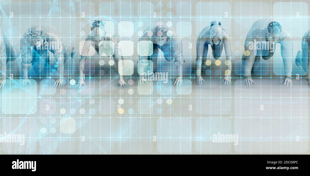 Empowered Business Team Ready for Success Concept Stock Photo - Alamy