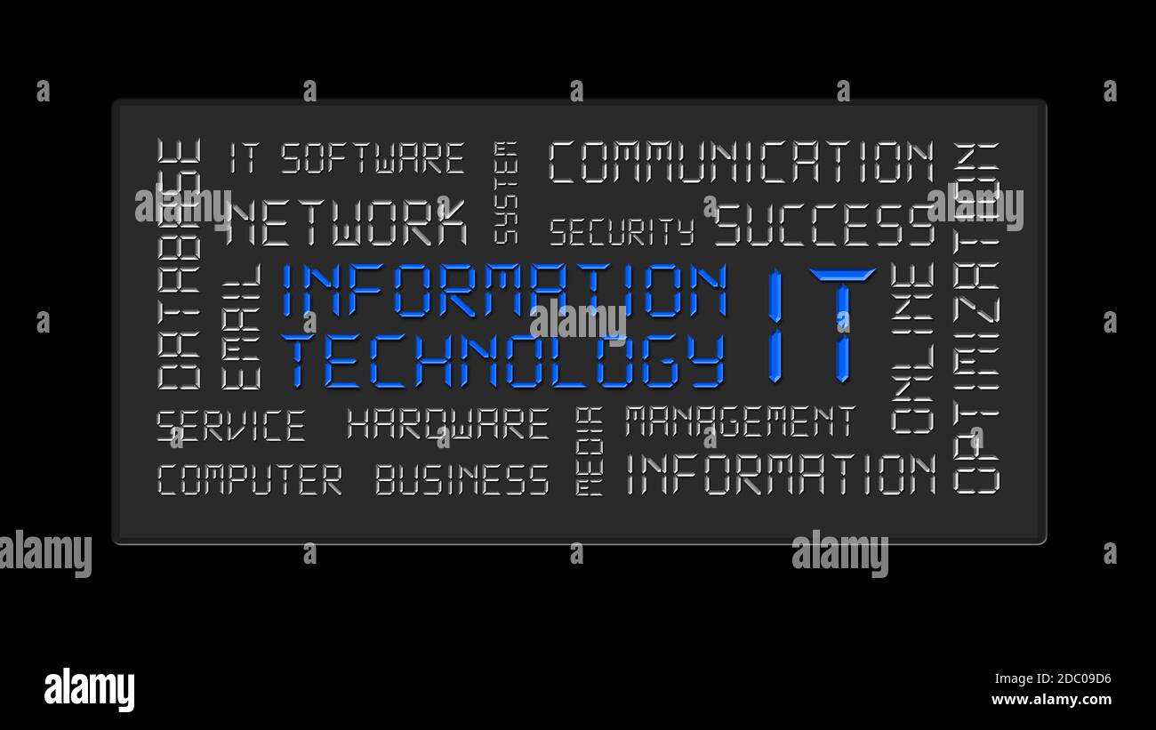 Conceptual focus on IT or ITSM Information Technology Service ...