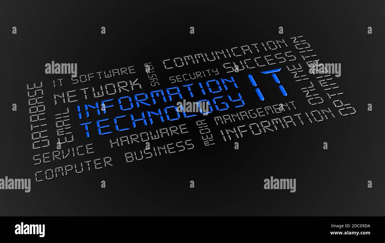 Conceptual focus on IT or ITSM Information Technology Service ...