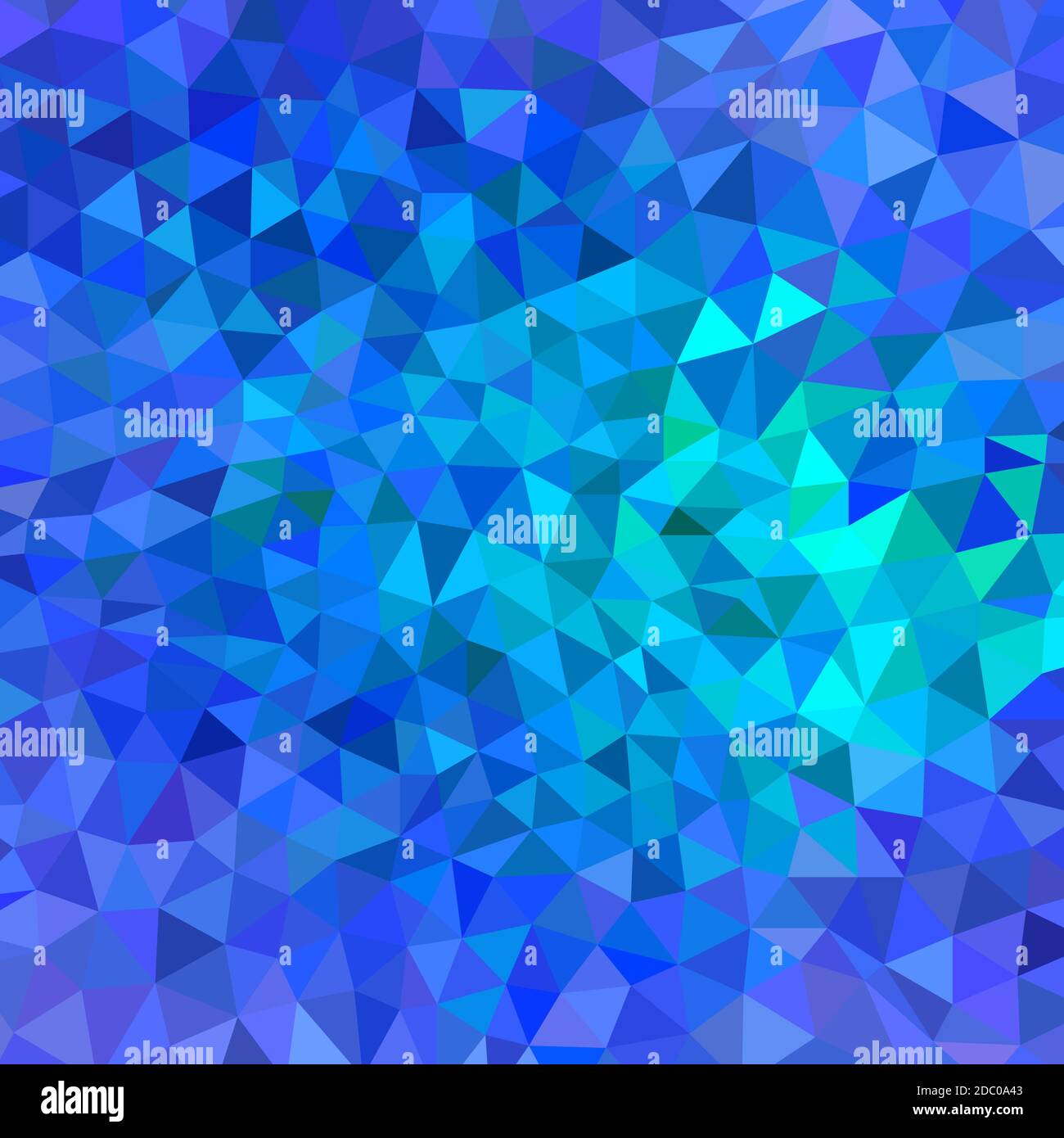 abstract geometric triangle background - bright blue Stock Photo - Alamy