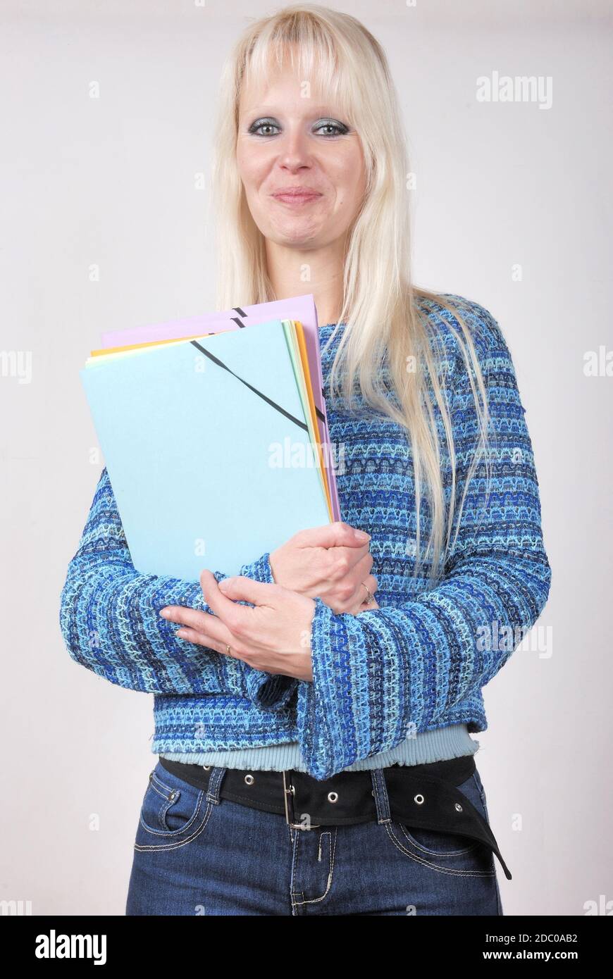 student with folder Stock Photo - Alamy