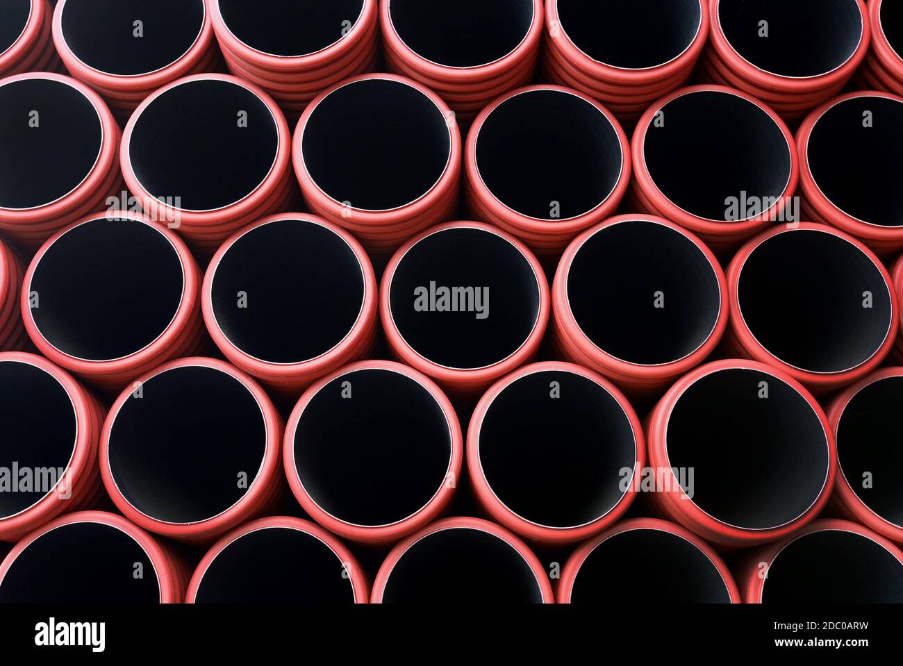 Red pipes hi-res stock photography and images - Alamy