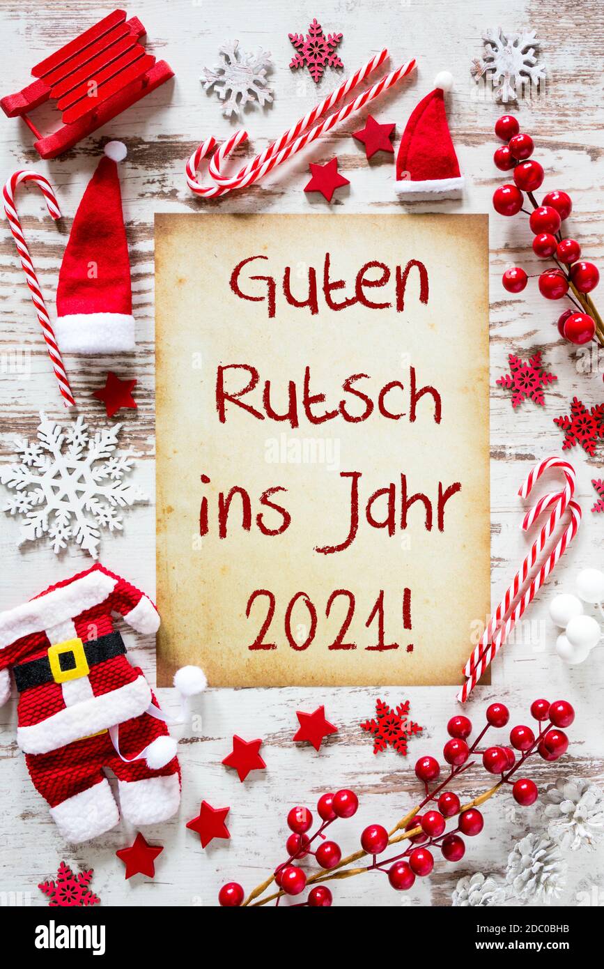 Guten rutsch hi-res stock photography and images - Alamy