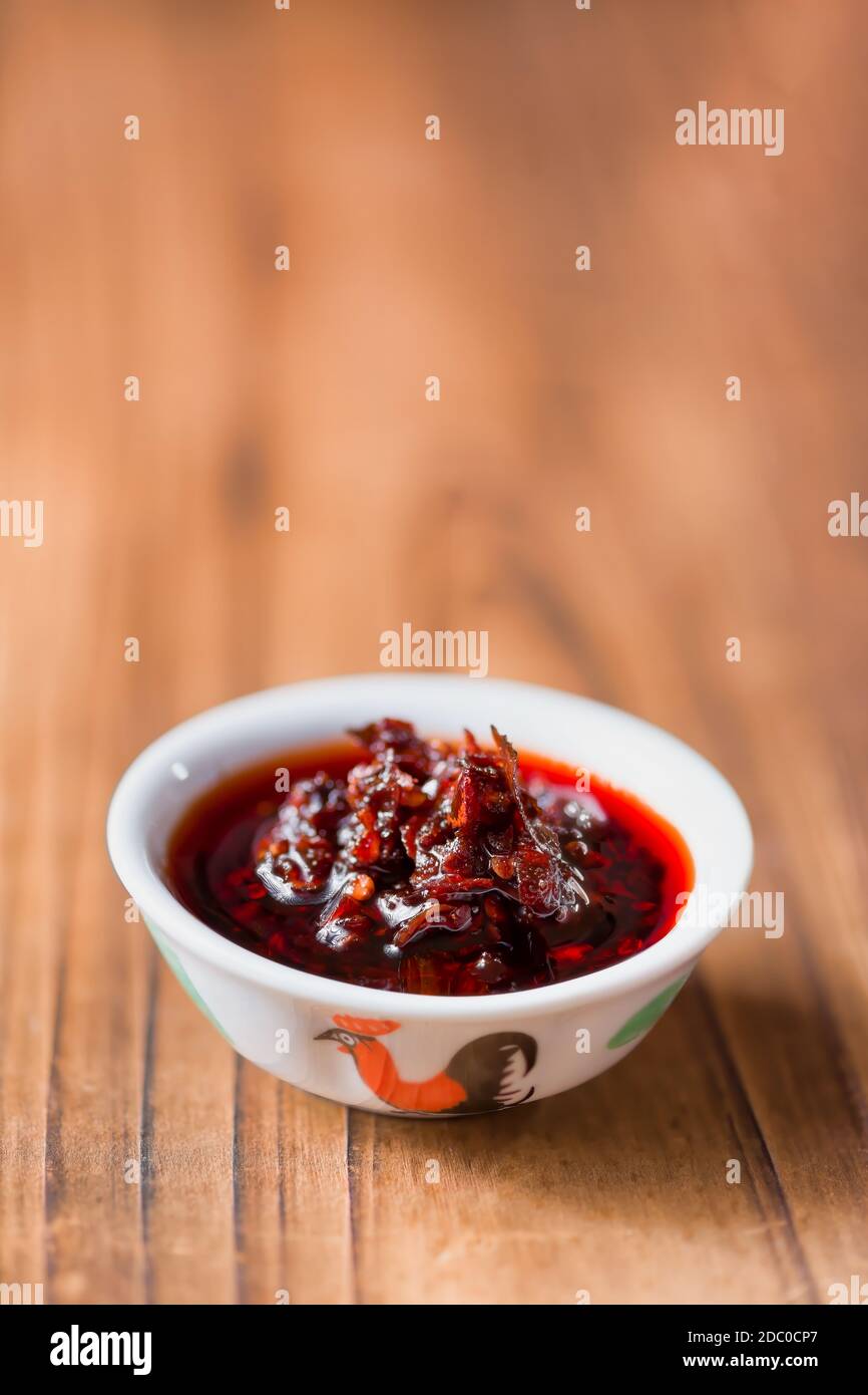 Red chili oil hi-res stock photography and images - Alamy