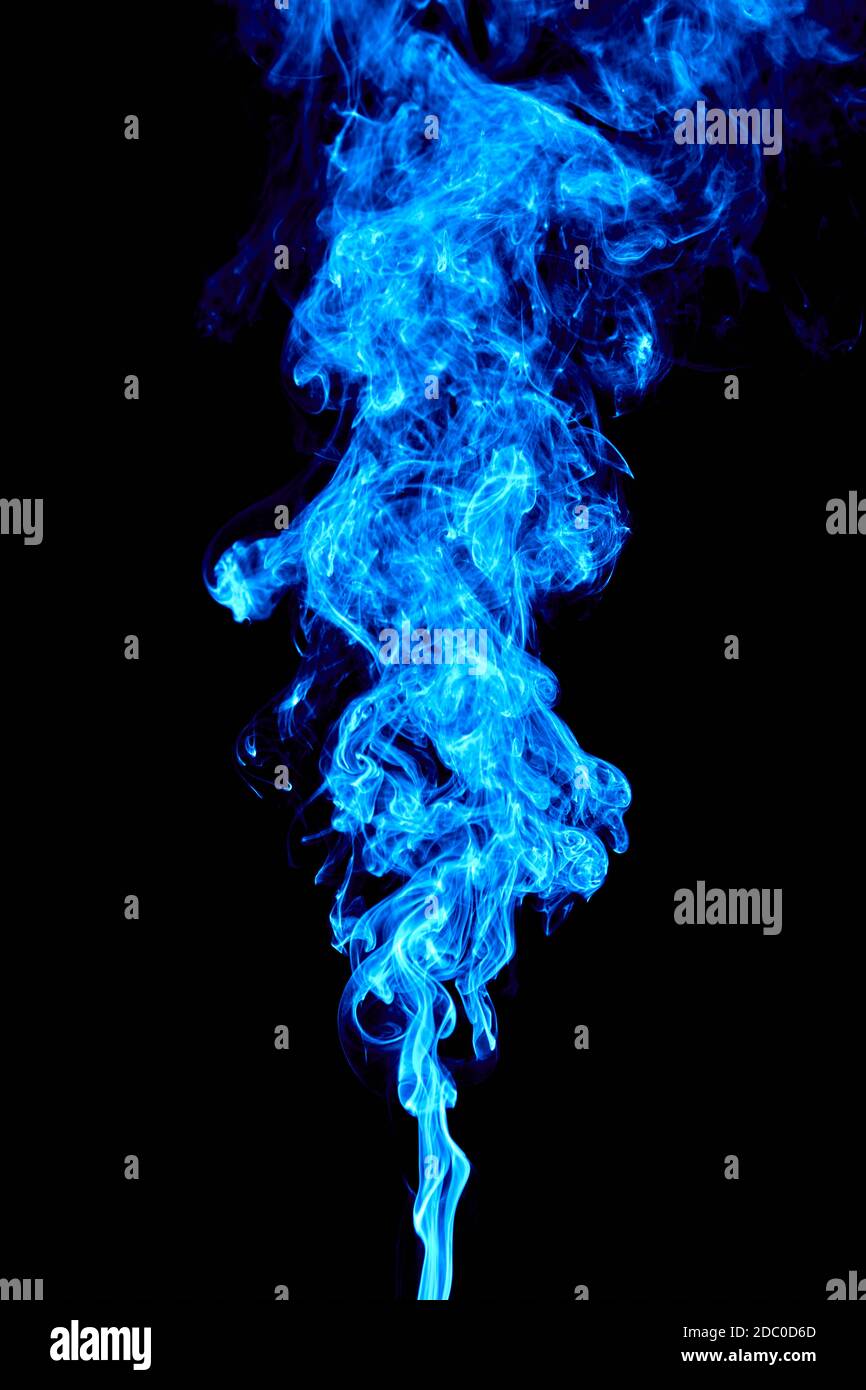 Steam swirl blue hi-res stock photography and images - Alamy