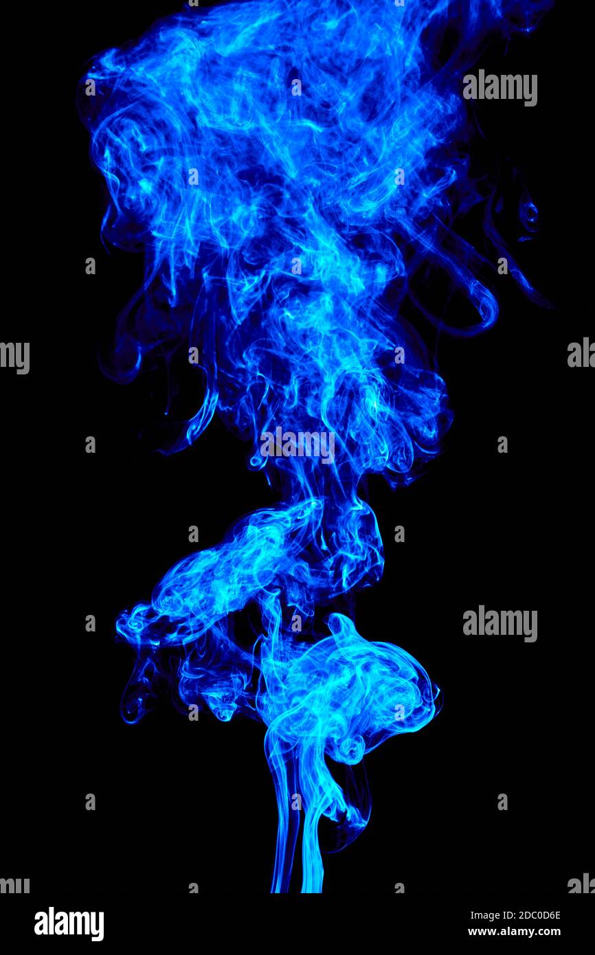 Steam swirl blue hi-res stock photography and images - Alamy