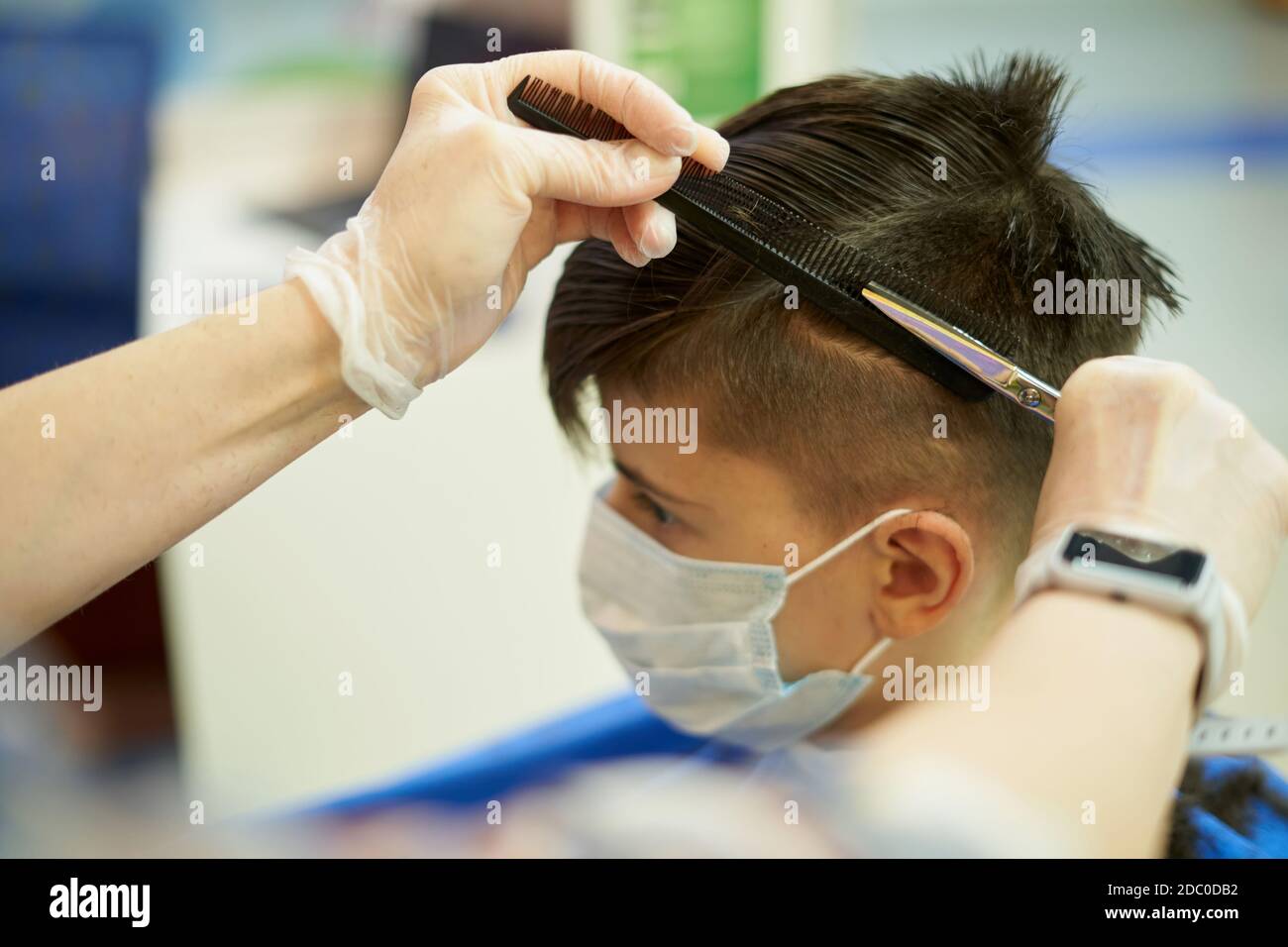 Mask for hair hi-res stock photography and images - Alamy