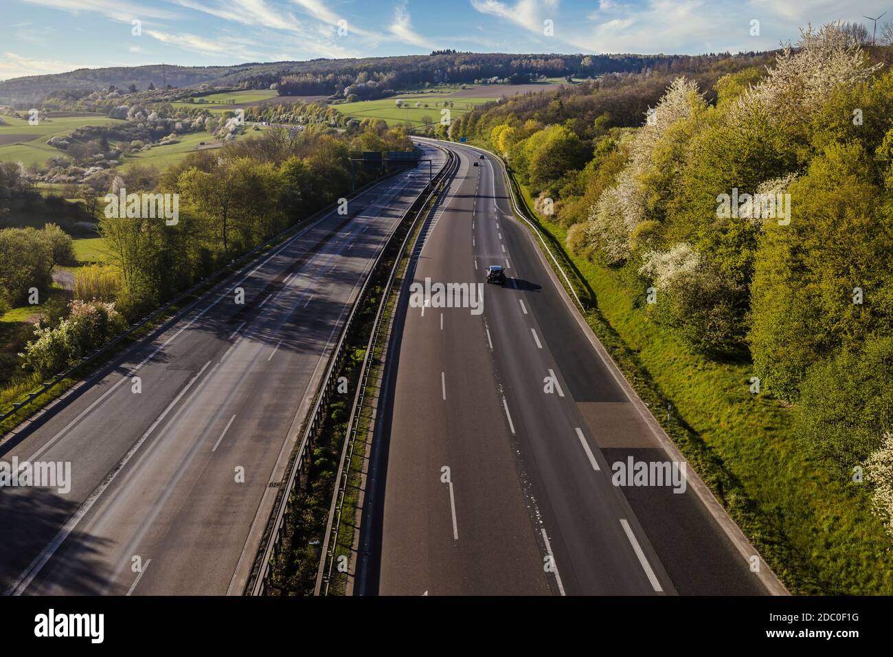 Germany autobahn straight hi-res stock photography and images - Alamy