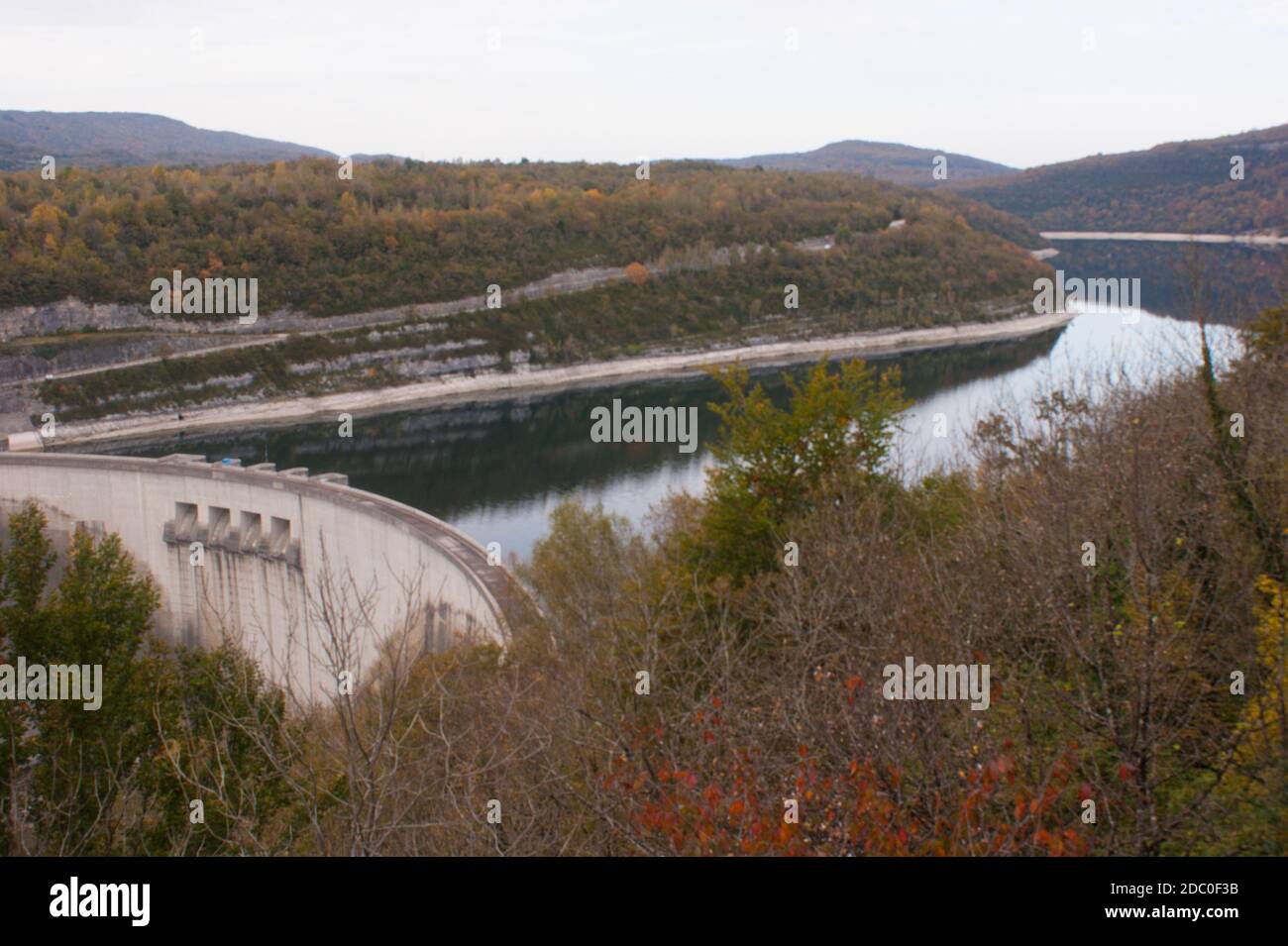 Vouglans dam hi-res stock photography and images - Alamy