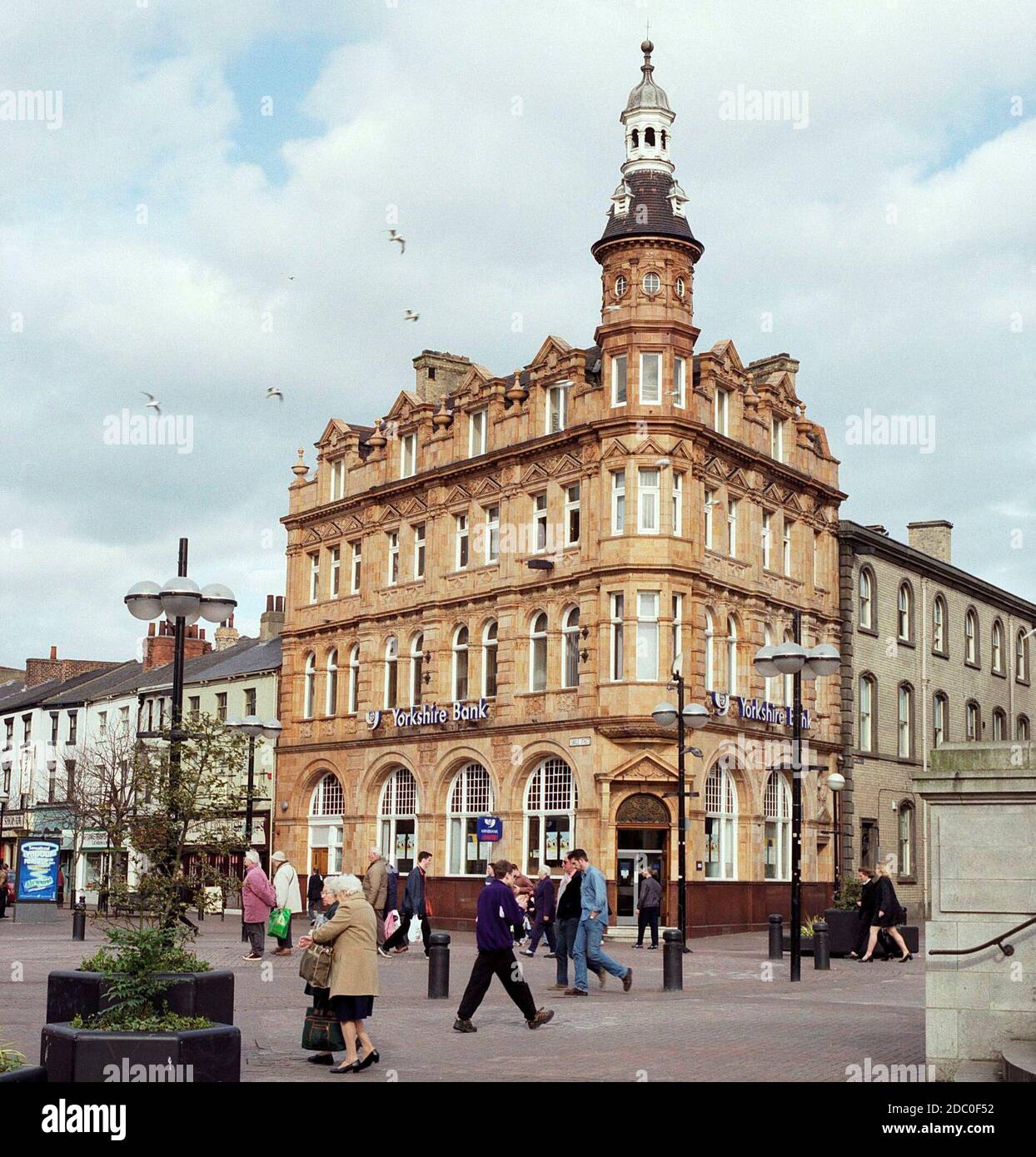 1997, Yorkshire Bank Building on High Street Hull, Northern England, Uk ...