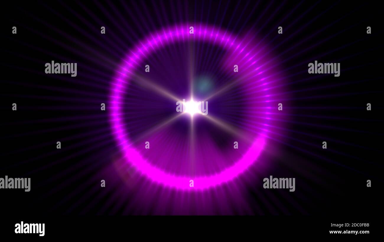 pulse ray light star abstract, render illustration Stock Photo - Alamy