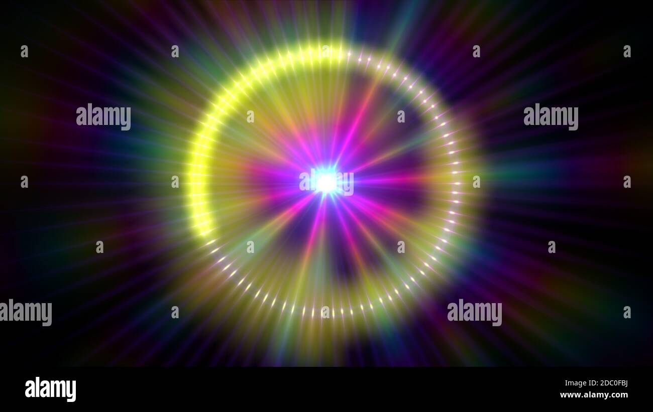 pulse ray light star abstract, render illustration Stock Photo - Alamy