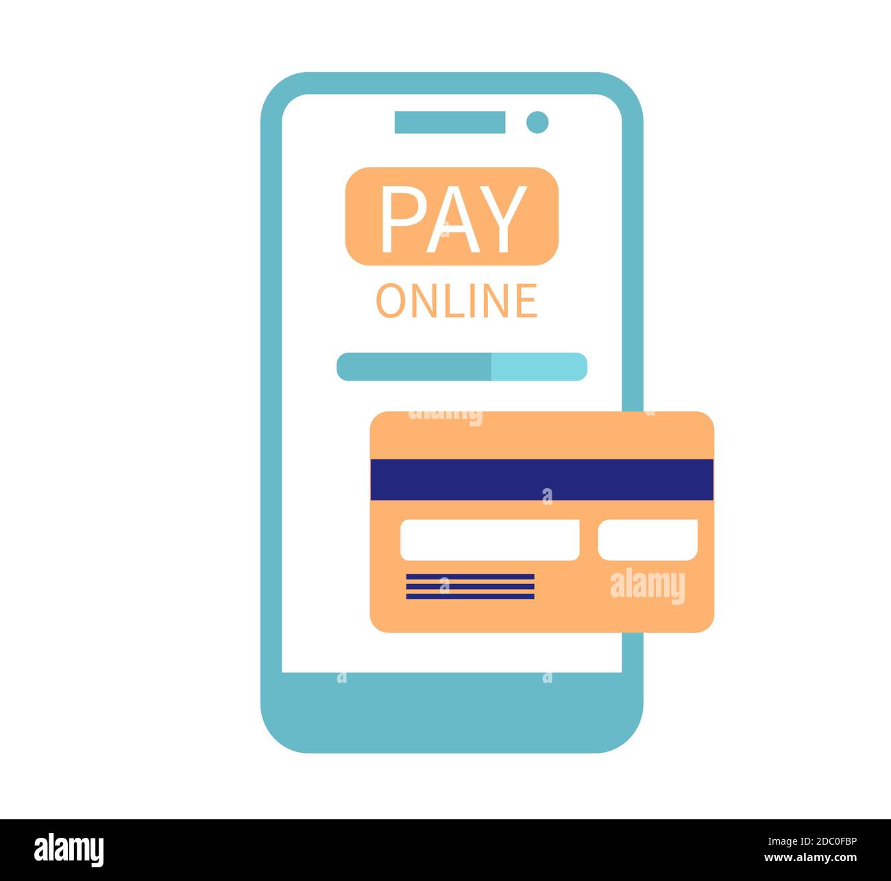 Online banking. Concept of electronic payment and transaction. Vector ...