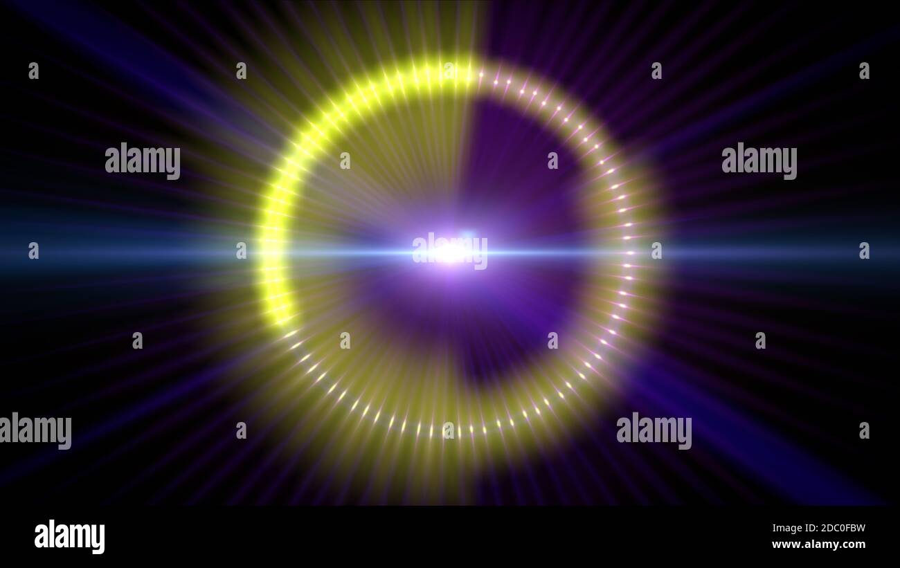 pulse ray light star abstract, render illustration Stock Photo - Alamy