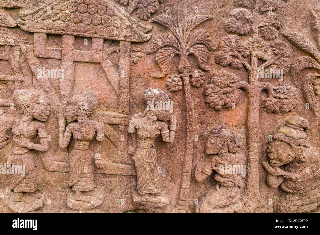 Details of the Sukuh temple on the Java island. Indonesia Stock Photo ...