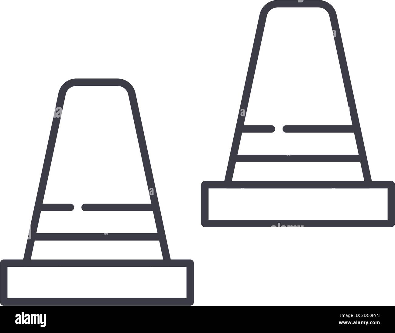 Repair works linear icon Stock Vector Images - Alamy