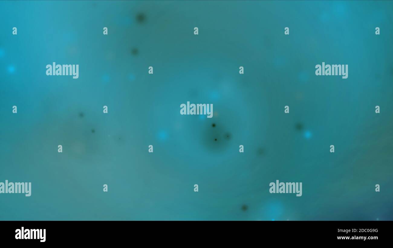 biological contaminated water microscope close up. illustration render ...