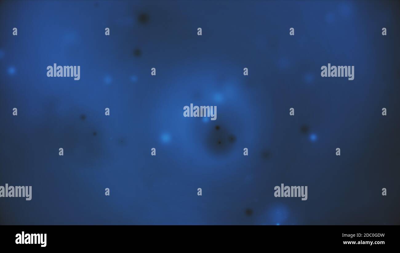 biological contaminated water microscope close up. illustration render ...