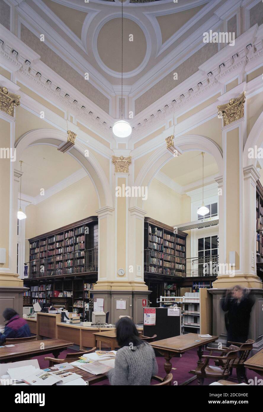 The interior of edinburgh central library hi-res stock photography and ...