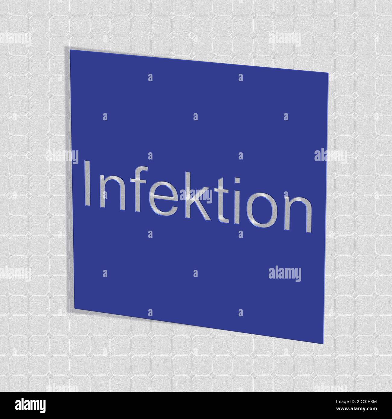 Infection - Word or text as 3D illustration, 3D rendering Stock Photo ...