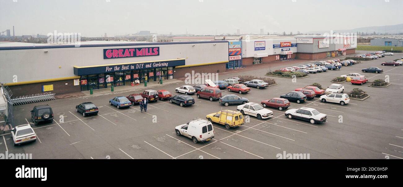 1997 Great Mills DIY store, at Skippers Lane retail park ...