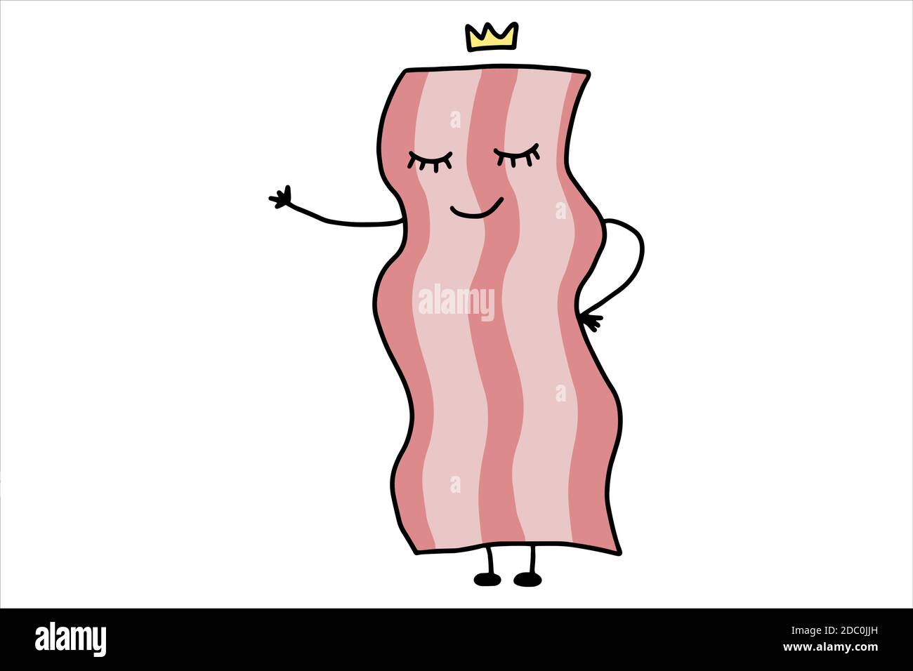 Cute Bacon Background