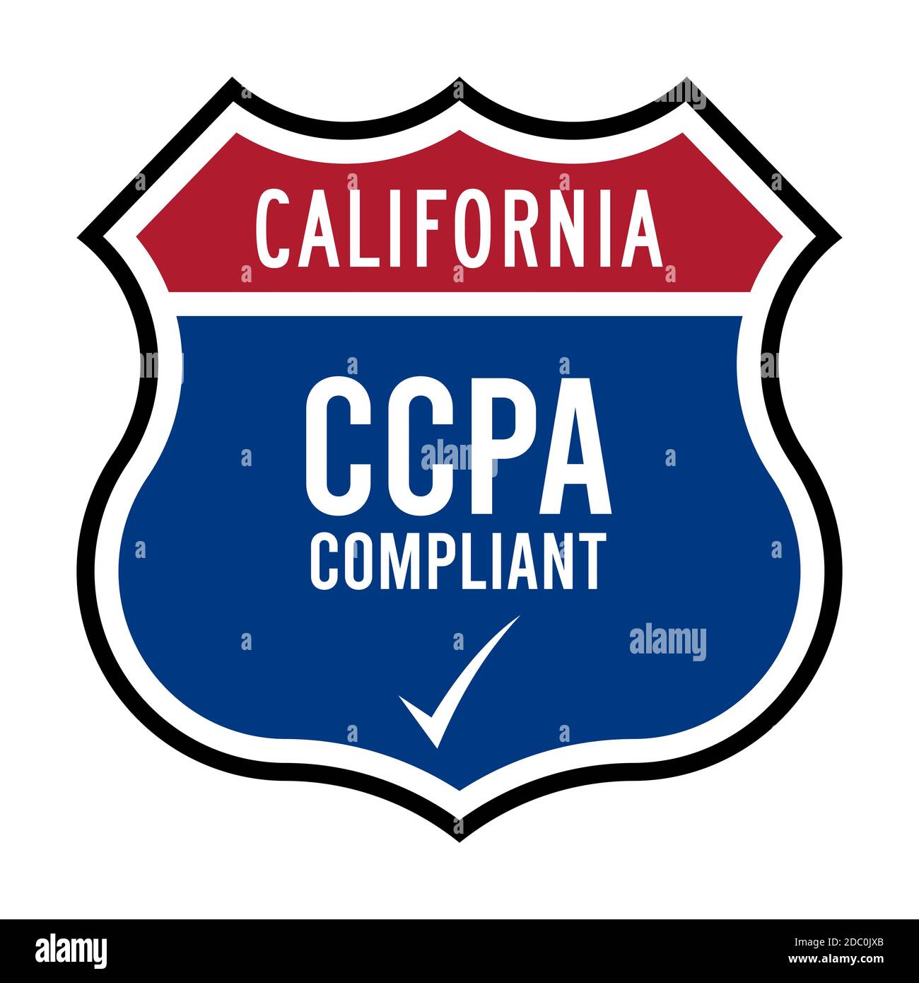 CCPA symbol icon concept Stock Photo - Alamy