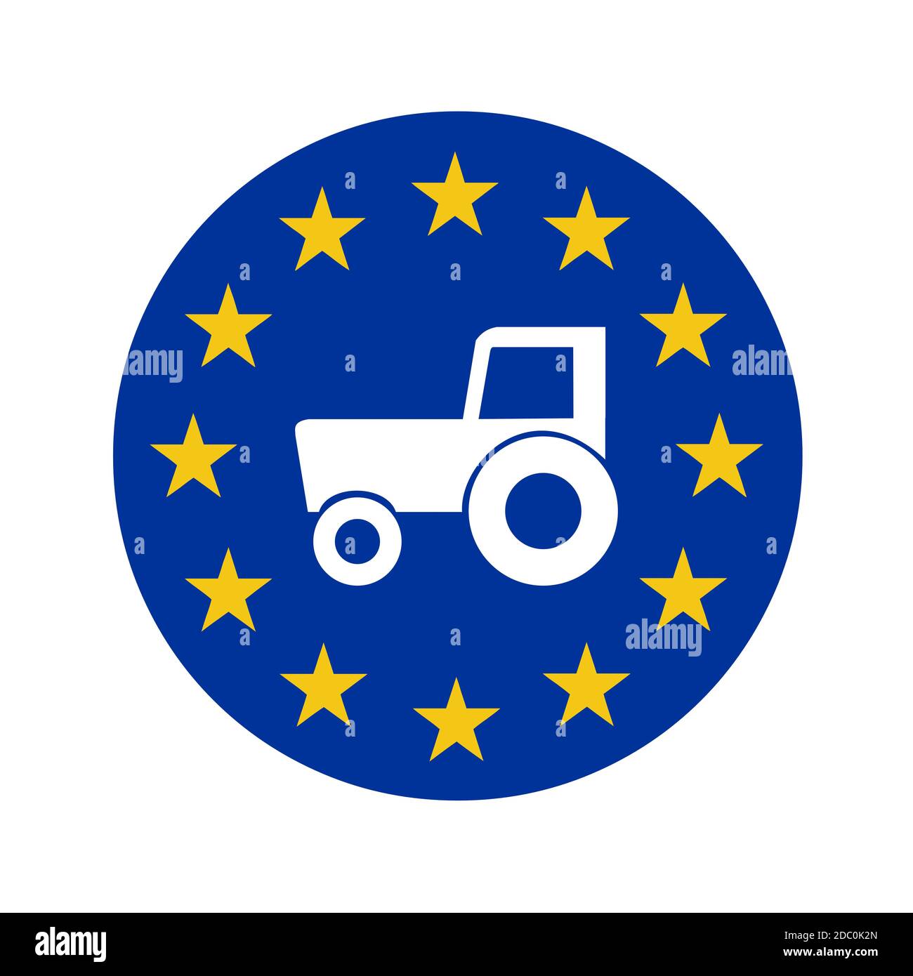 European agriculture symbol icon illustration Stock Photo - Alamy