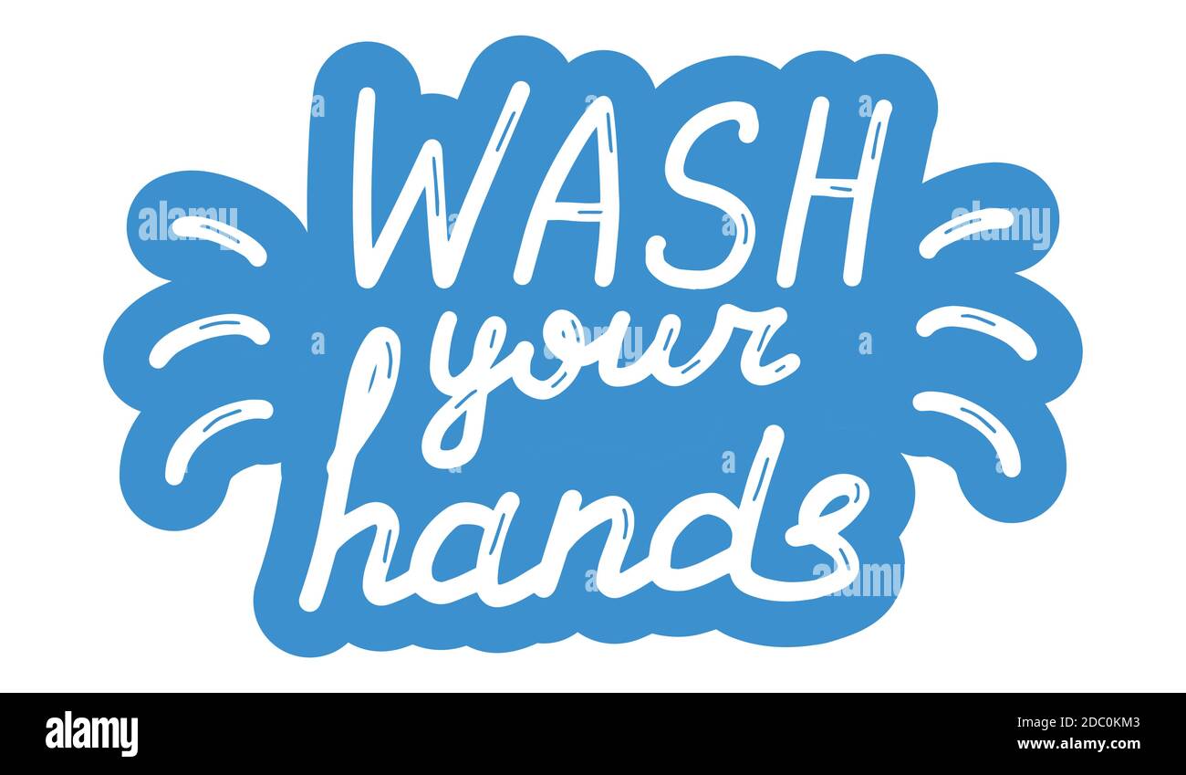Wash Hands Poster High Resolution Stock Photography and Images - Alamy
