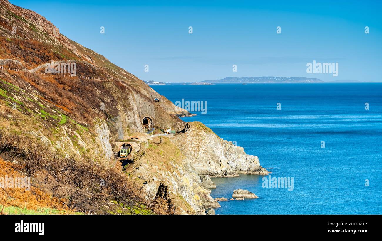 Bray greystones cliff walk hi-res stock photography and images - Alamy