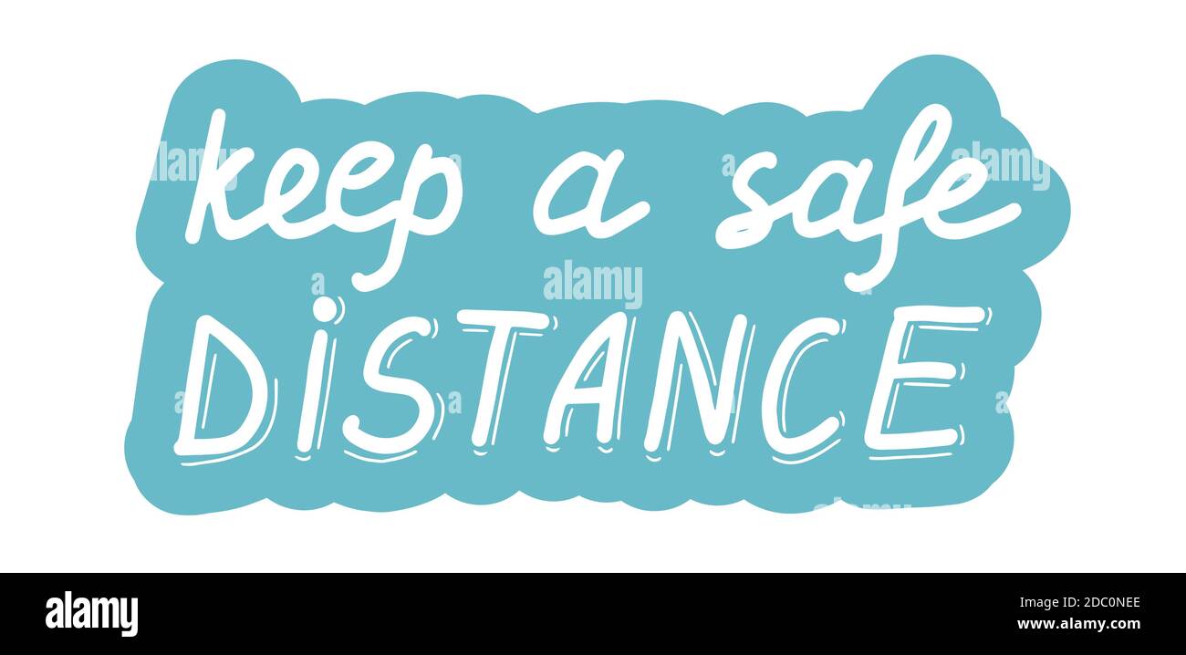 Keep a safe distance. Coronavirus, covid-19 protection concept ...