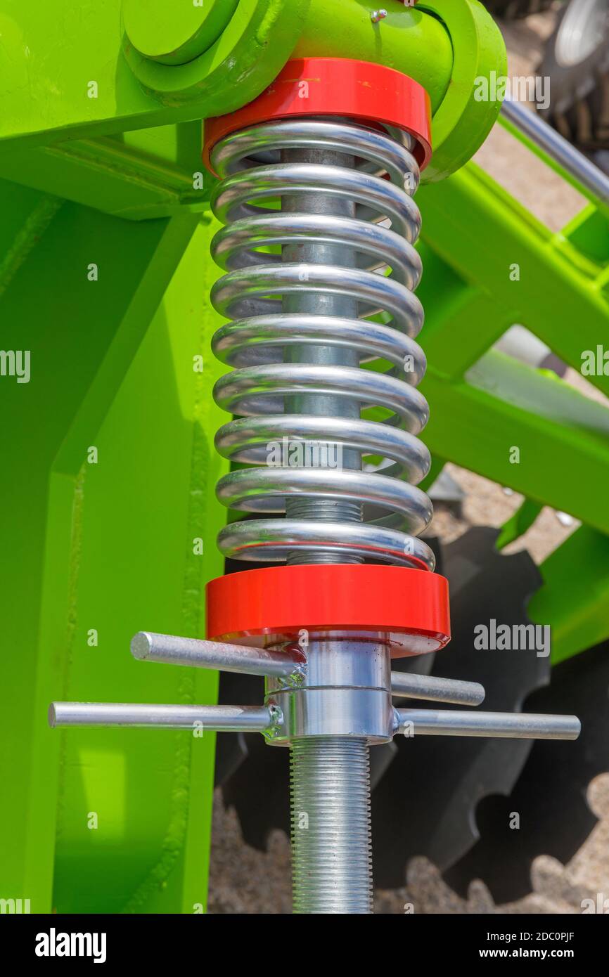 Adjustable Spring Coil Height at Agriculture Machine Equipment Stock ...