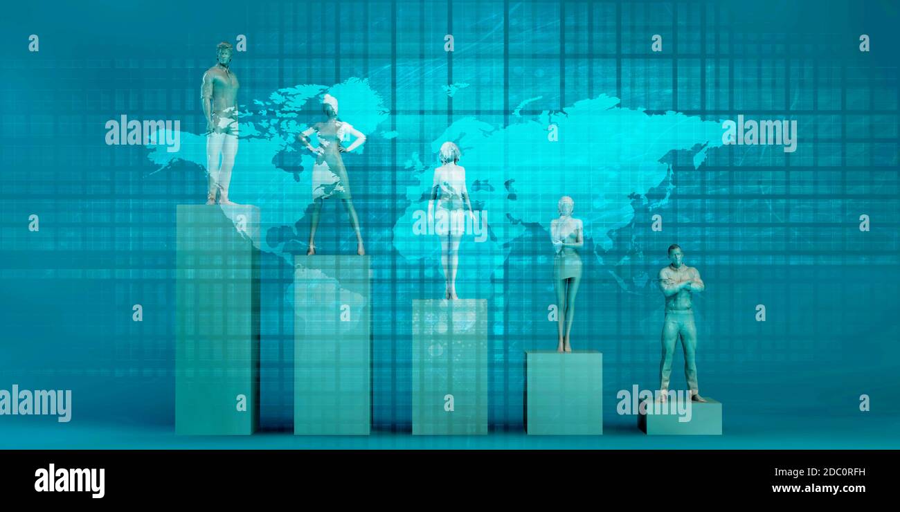 Scientific Research Chart for Medical Sales Art Stock Photo - Alamy