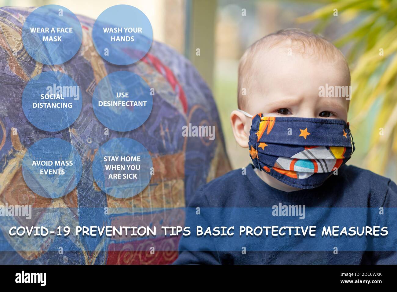 Covid-19 prevention tips basic protective measures template ready for ...