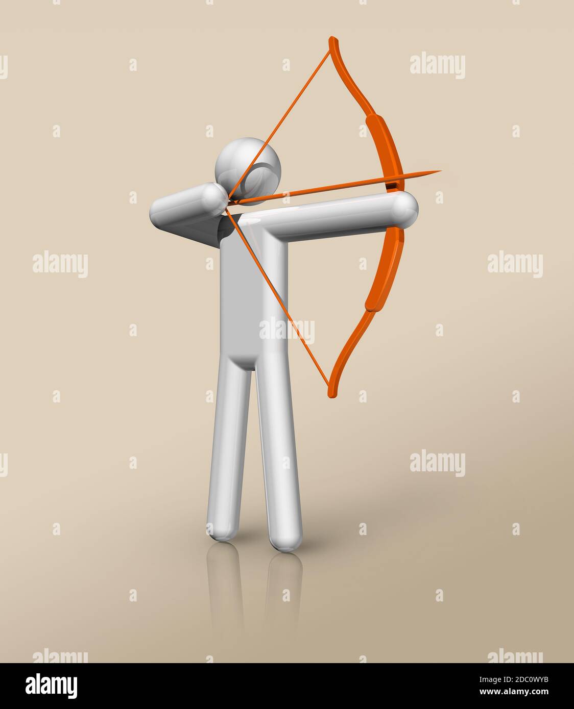 Olympic Archery Symbol