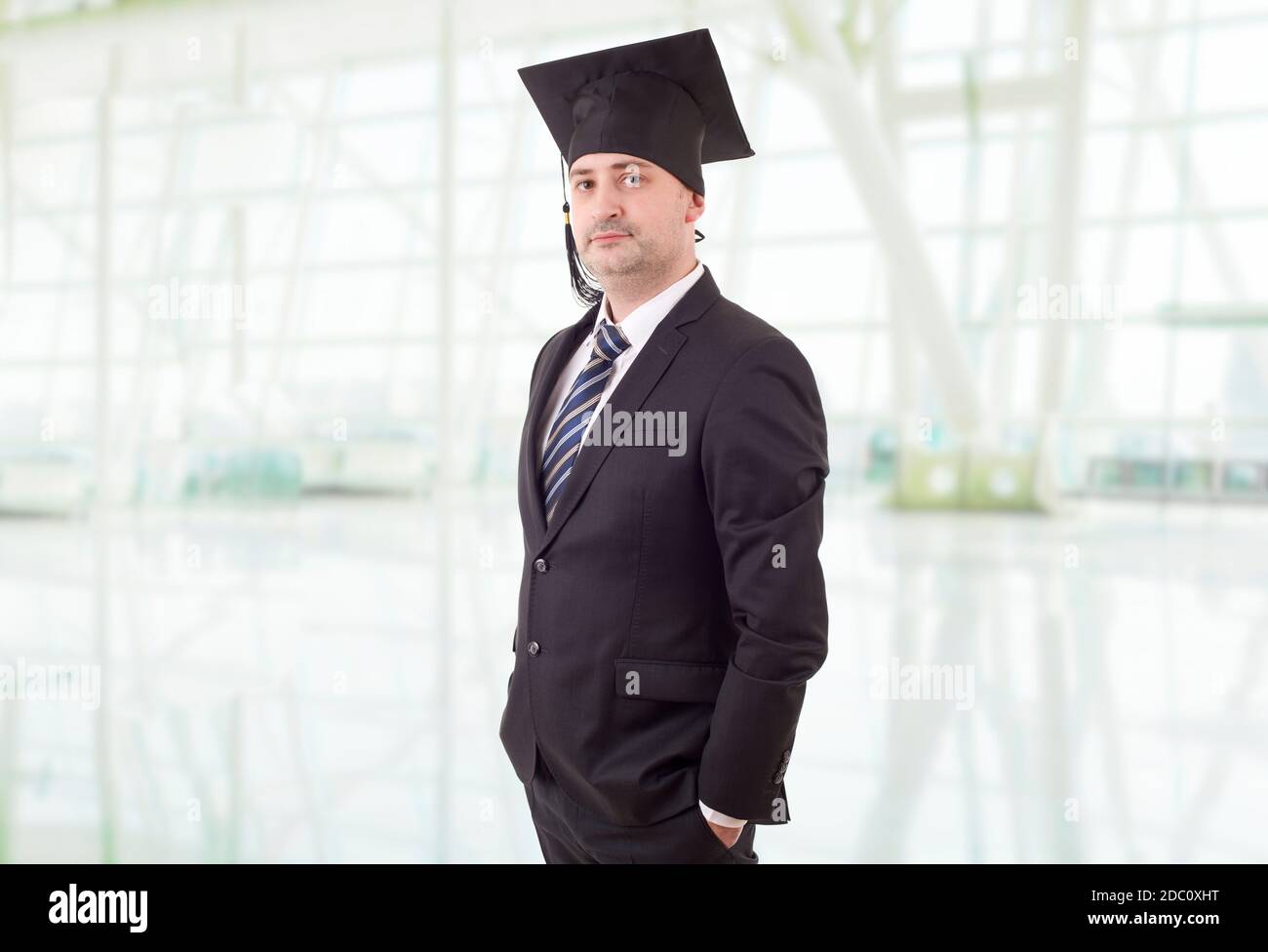 School headmaster hat hi-res stock photography and images - Alamy
