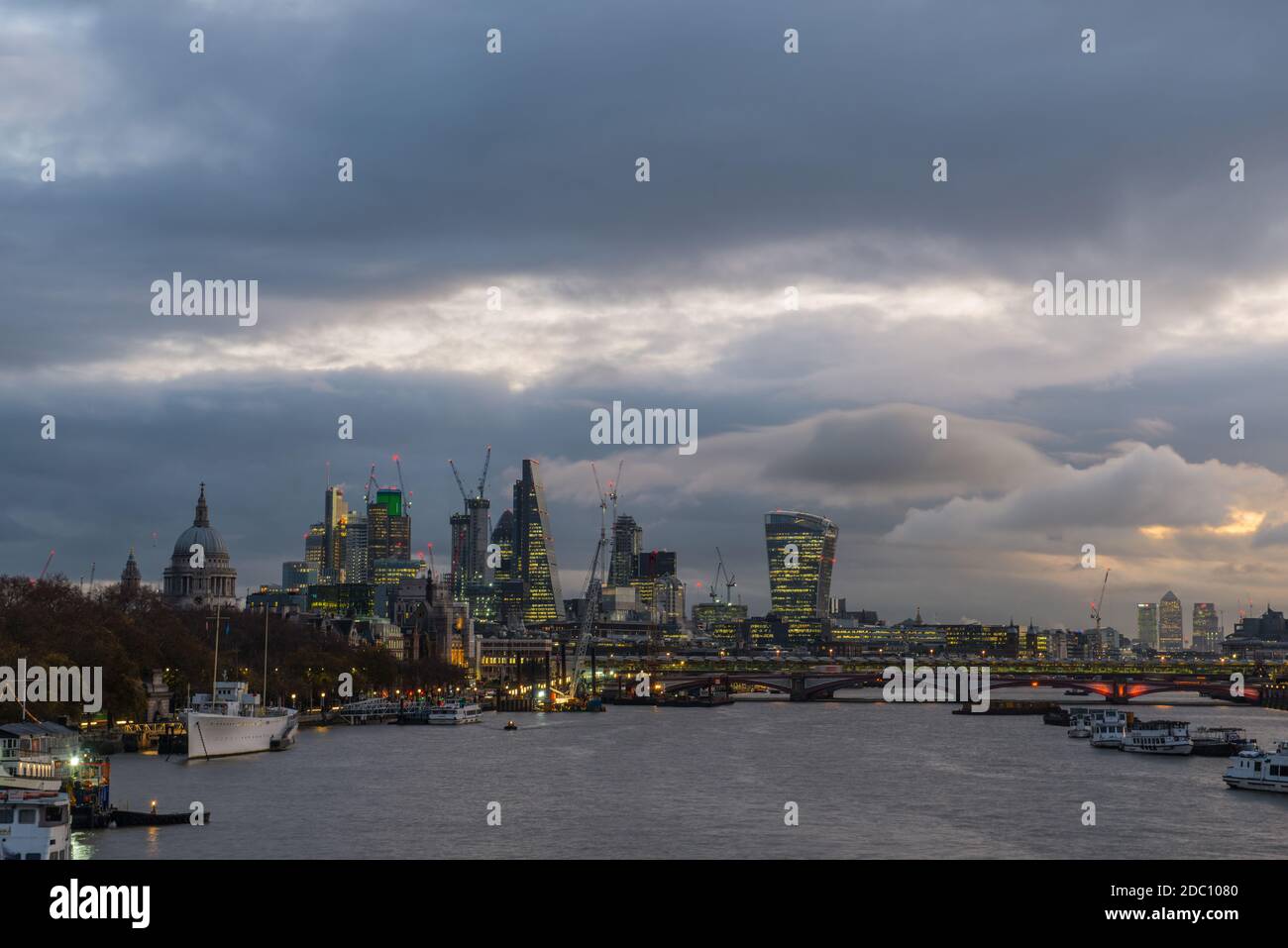 The gherkin sunrise hi-res stock photography and images - Alamy