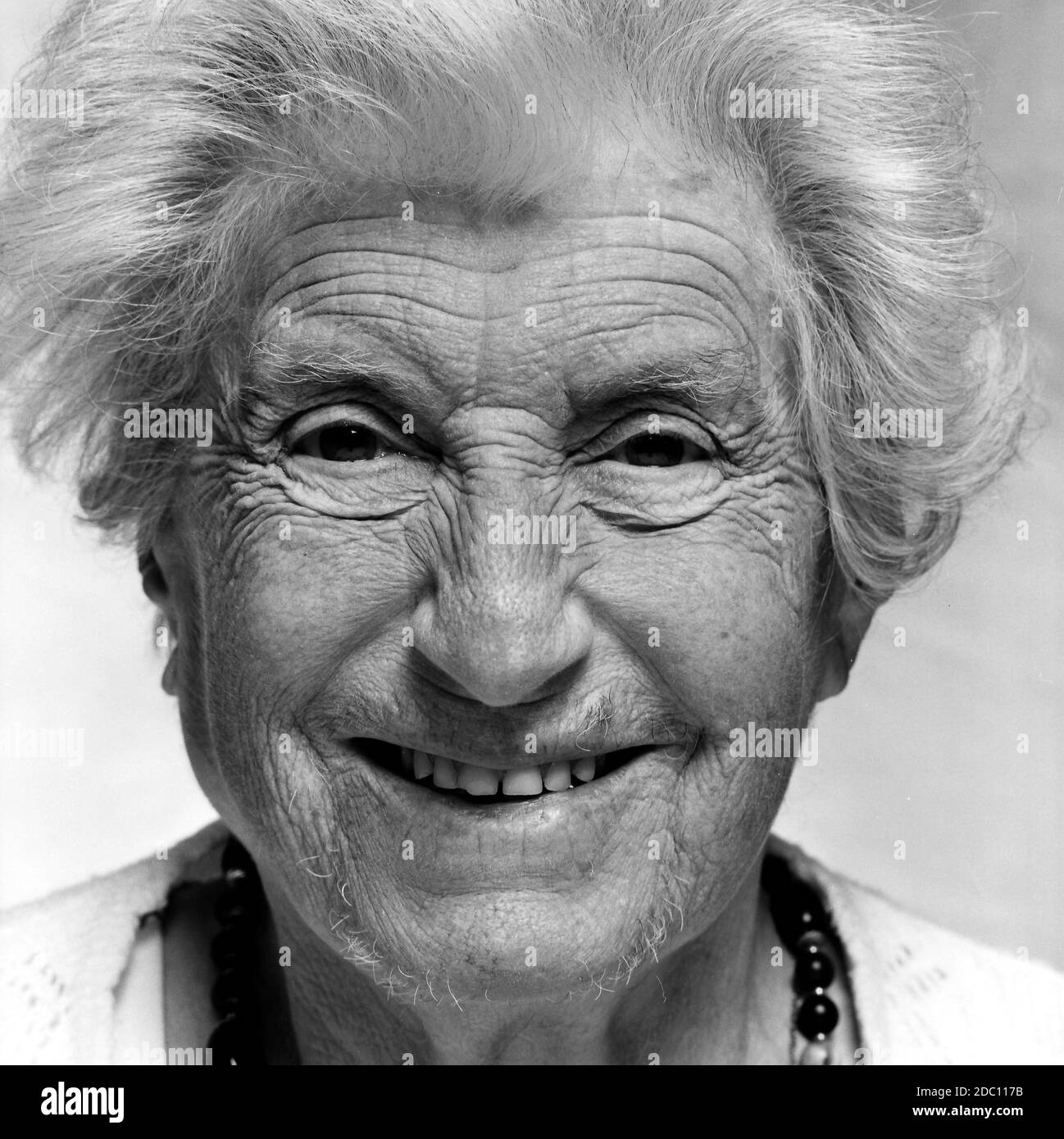 Portraits of the elderly: One of a collection of portraits taken of the ...