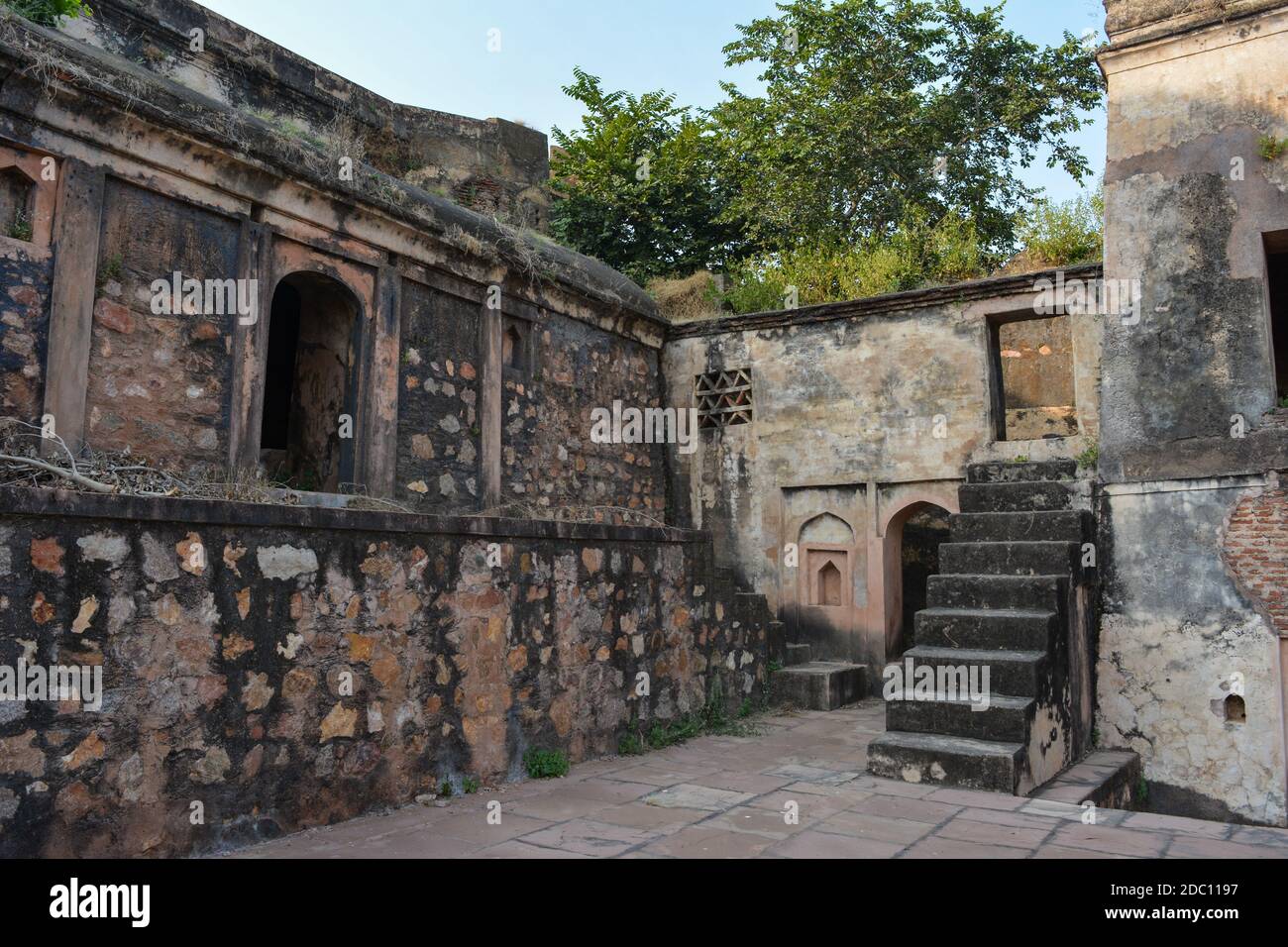 Baldeogarh fort in Madhya Pradesh, India Stock Photo - Alamy