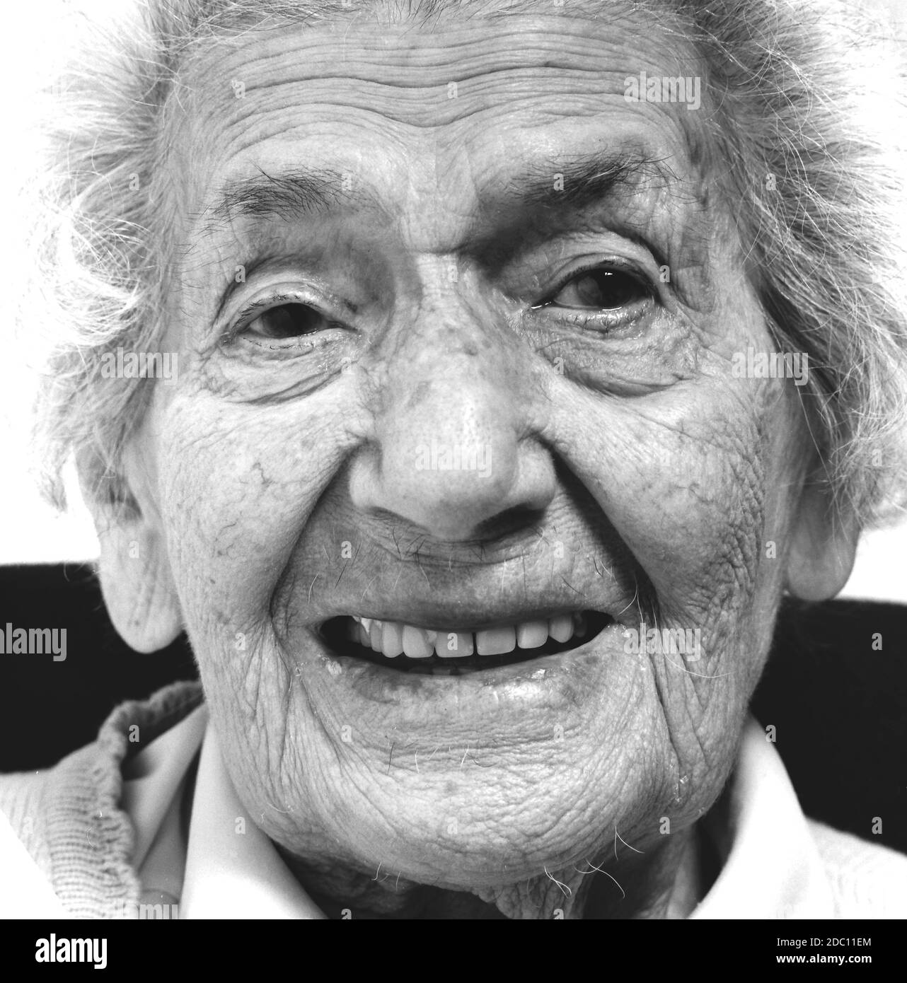 Portraits of the elderly: One of a collection of portraits taken of the ...