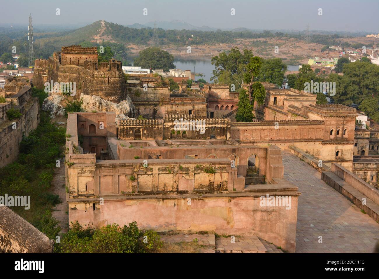 Baldeogarh fort in Madhya Pradesh, India Stock Photo - Alamy