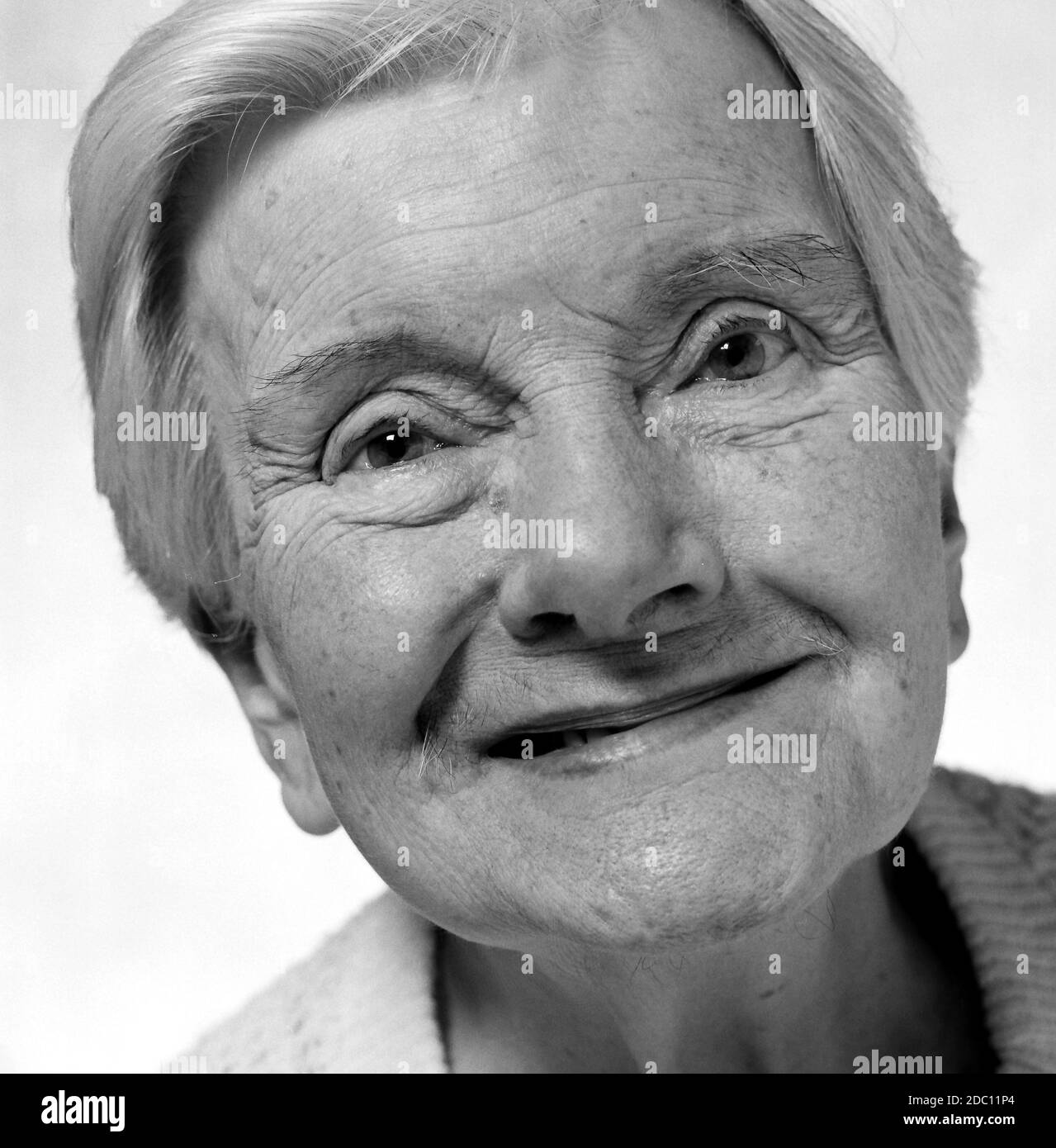 Portraits of the elderly: One of a collection of portraits taken of the ...