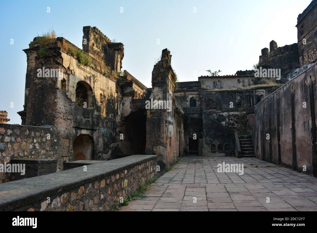 Baldeogarh fort in Madhya Pradesh, India Stock Photo - Alamy