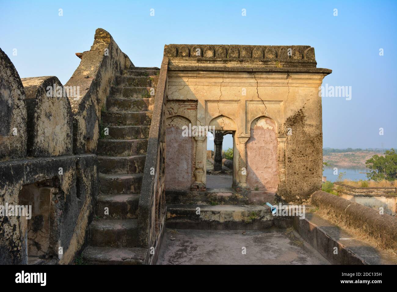 Baldeogarh fort in Madhya Pradesh, India Stock Photo - Alamy