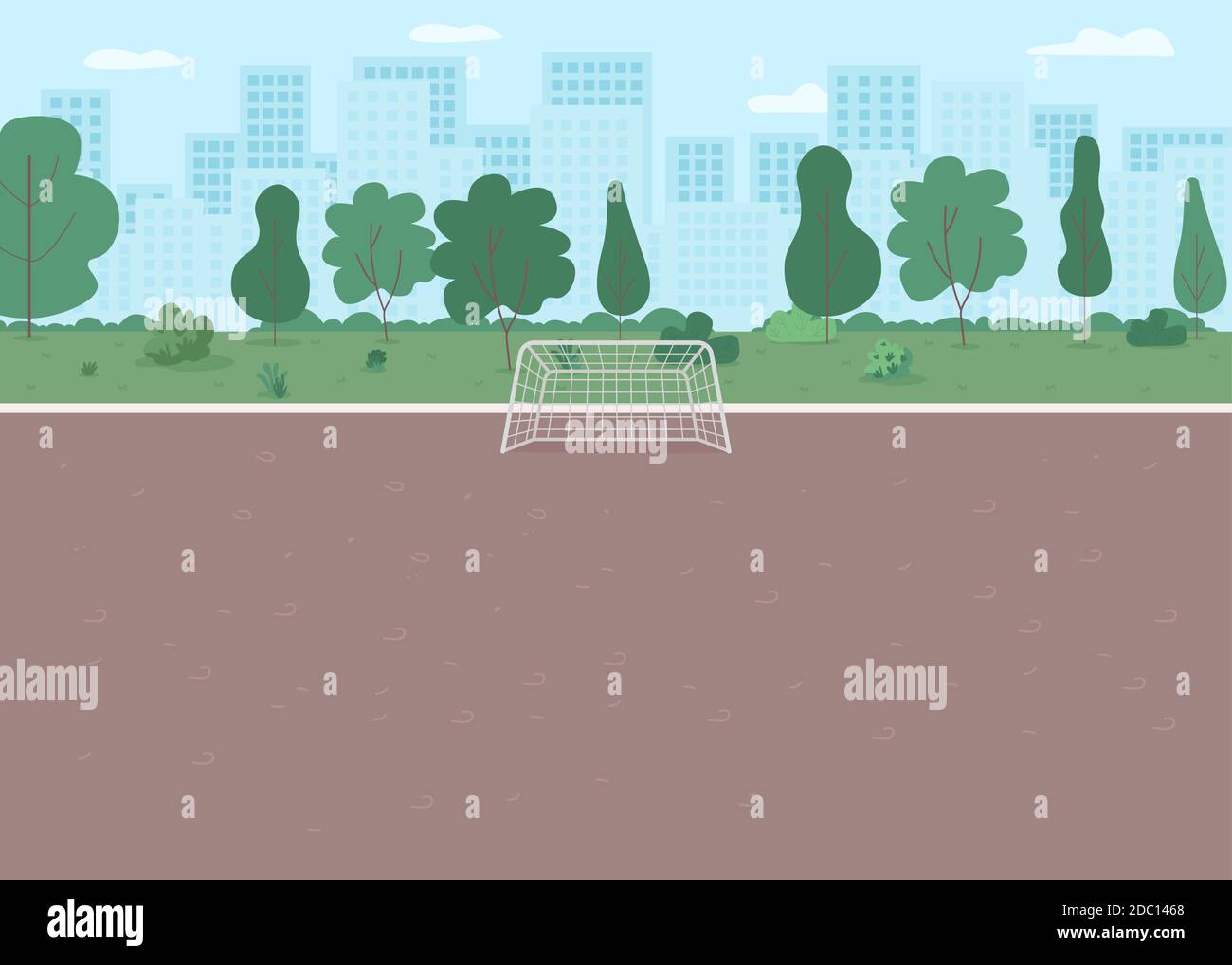 Football stadium daytime Stock Vector Images - Alamy