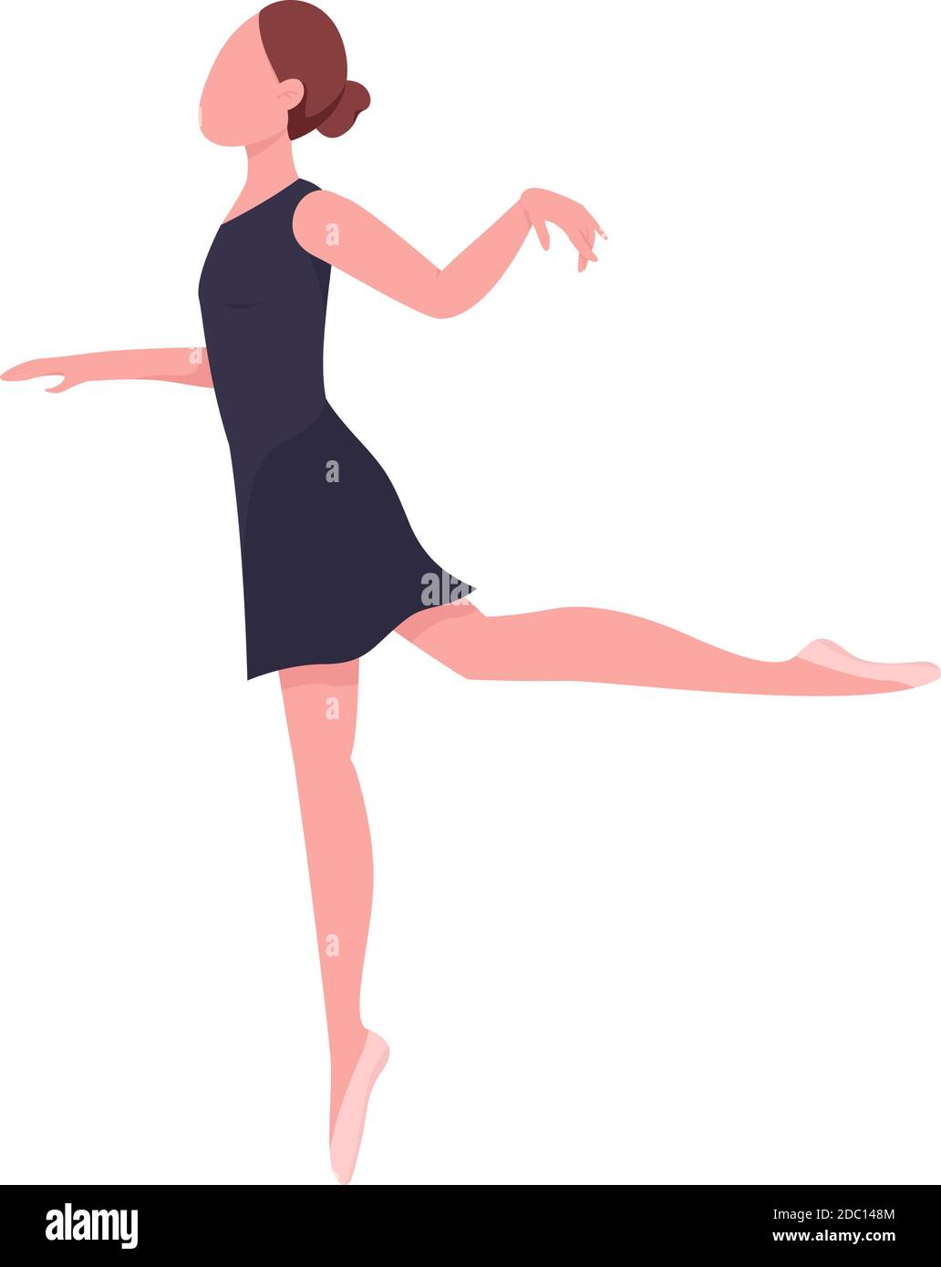 Ballerina flat color vector faceless character Stock Vector Image & Art ... Ballerina flat color vector faceless character Stock Vector Image & Art ...