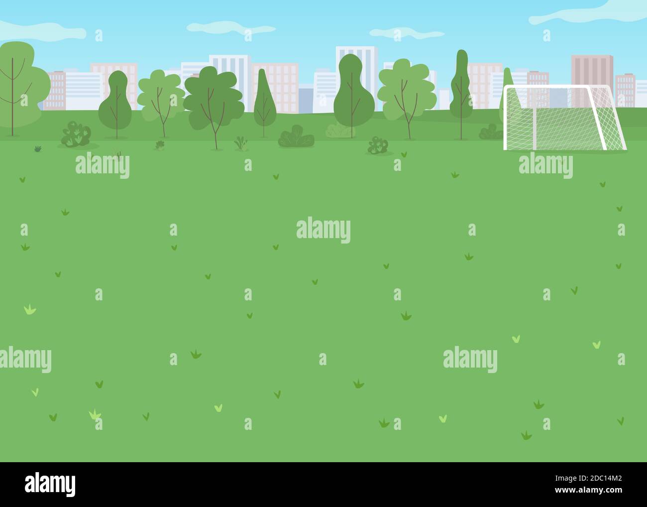 Game 2d park landscape hi-res stock photography and images - Alamy