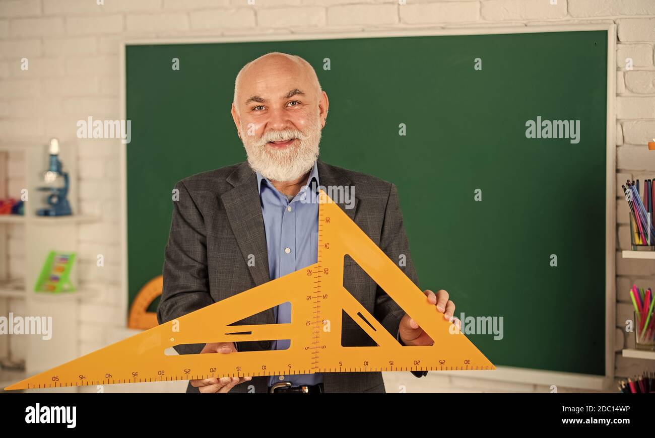 before tackling the exam. Math science concept with school lesson items ...