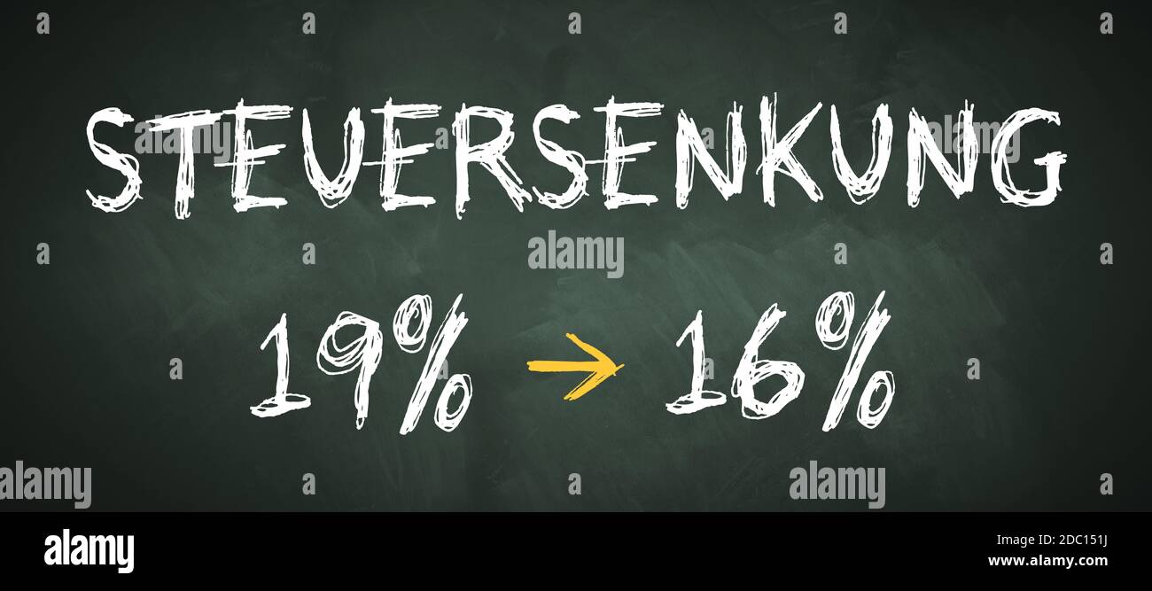 information about the temporary German VAT reduction in 2020 from 19% ...